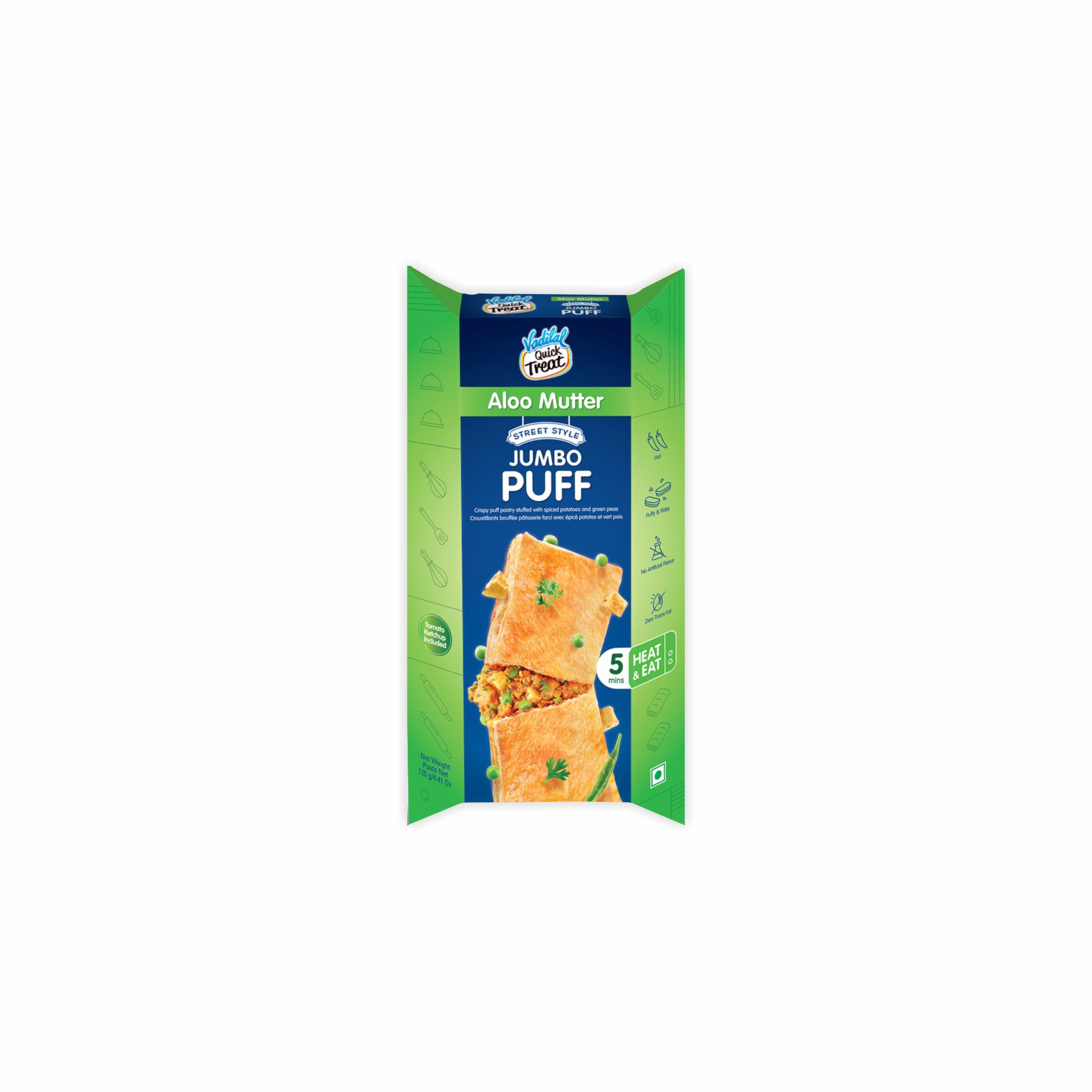 VADILAL JUMBO CLASSIC ALOO MATAR PUFF – New Indian Supermarket, Tracy