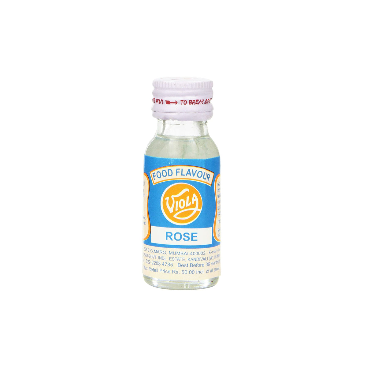 VIOLA FOOD FLAVOUR ROSE 20ML – New Indian Supermarket, Tracy