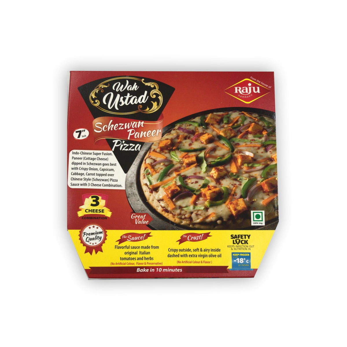 WAH USTAD SHWEZWAN PIZZA – New Indian Supermarket, Tracy