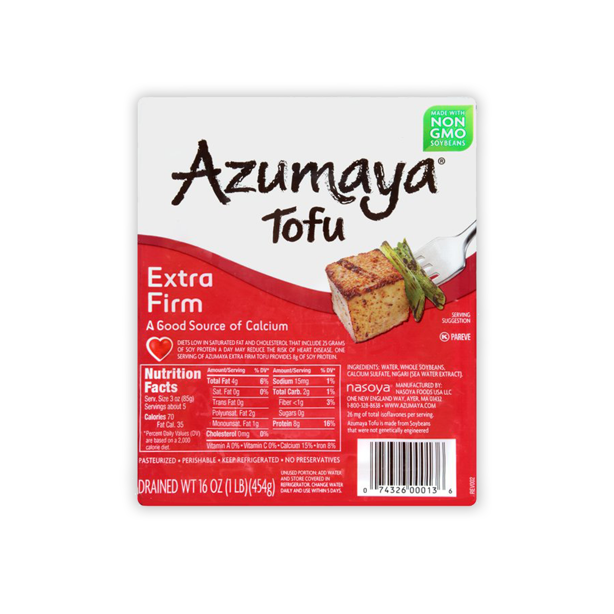 AZUMAYA TOFU EXTRA FIRM – New Indian Supermarket, Tracy
